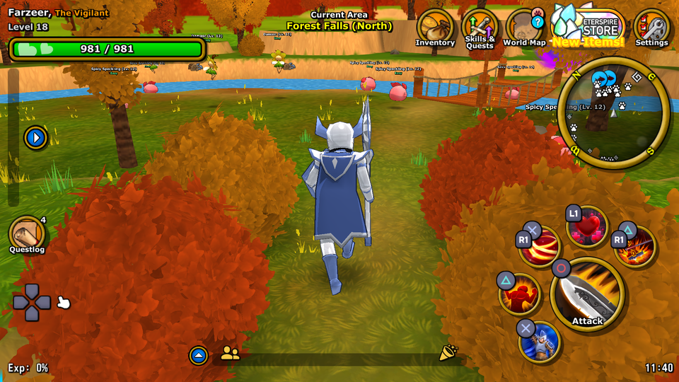Screenshot Gallery - Eterspire MMORPG