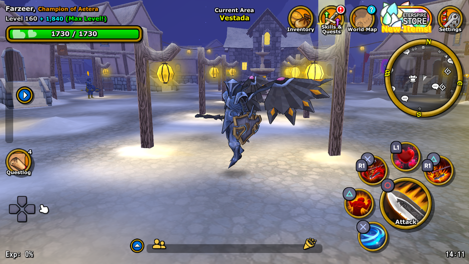 Screenshot Gallery - Eterspire MMORPG